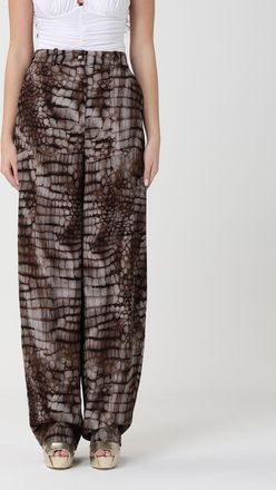 Elisabetta Franchi Pantalon ELISABETTA FRANCHI Femme couleur Marron