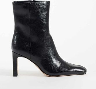 Steve Madden Morph bottines &agrave; talons noires effet froiss&eacute;
