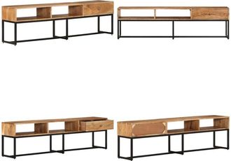 vidaXL Vidaxl - TV-Schrank 160x30x45 cm Massivholz Akazie - TV-Schrank - Massivholzm&ouml;bel - Akazienholz M&ouml;bel - Wohnzimmerschrank - Entertainment Center