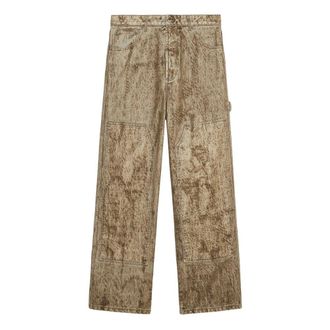 1989 STUDIO Cargo Hose - - Jeans - Herren - Beige - W32