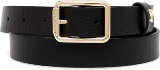Patrizia Pepe Gürtel mit Logo-Schnalle - Schwarz