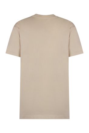 Vivienne Westwood Womens Crew-Neck Organic Cotton T-Shirt Beige T-Shirts & Jerseys