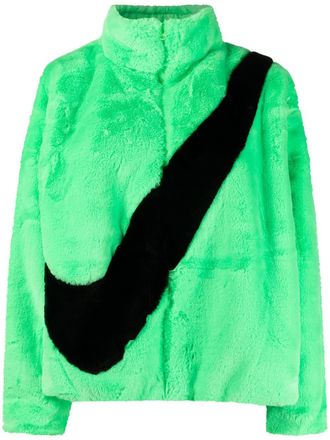 Nike veste en fourrure artificielle - Vert