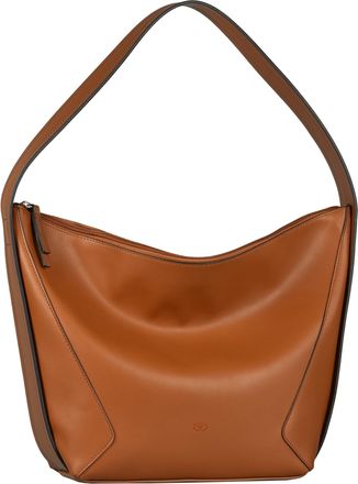 Tom Tailor Manola Damen Hobo Bag Schultertasche Groß Cognac Braun