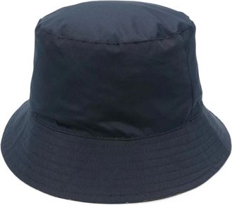 Barbour Homme, Accessoires, Bleu, Taille: L Hutton Reversible Bucket Hat