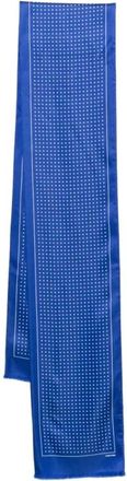 Tom Ford Homme, Accessoires, Bleu, Taille: ONE Size Polka Dot Scarf