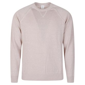 Eleventy Homme, Pulls, Rose, Taille: XL Pull &agrave; Manches Longues
