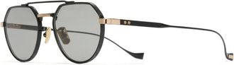Cutler and Gross unisex, Accessoires, Noir, Taille: 51 MM Draycott 1426 Round Lunettes de soleil