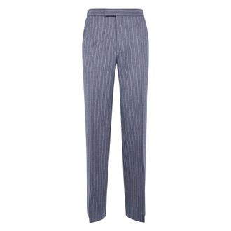 Tom Ford Wide Hosen - - Trousers - Herren - Grau - L
