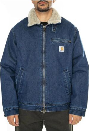 Carhartt Work in Progress Homme, Vestes, Bleu, Taille: XL Denim Jacket