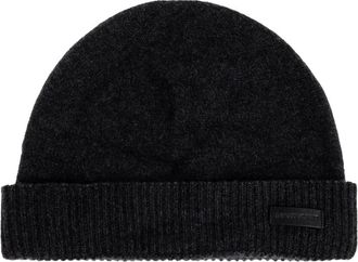Emporio Armani Homme, Accessoires, Gris, Taille: L Pure Cashmere Beanie