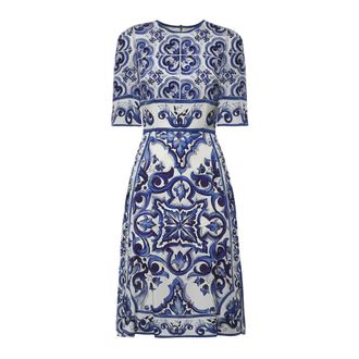 Dolce & Gabbana Damen, Kleider, Blau, SGr&ouml;&szlig;e
