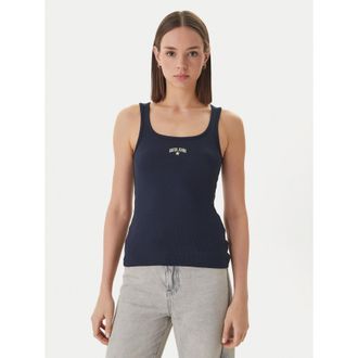 Guess Top W6GPZ2 KA0H1 Dunkelblau Slim Fit