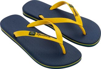 Ipanema Herren CLAS Brasil II AD Flipflop, Blue/Yellow, 38 EU