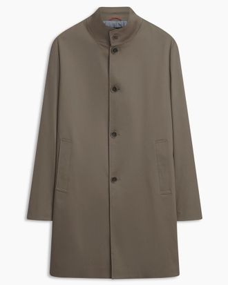 Cinque Kurzmantel Burton aus Baumwolle und Stretch mit Stehkragen, Regular FIt in