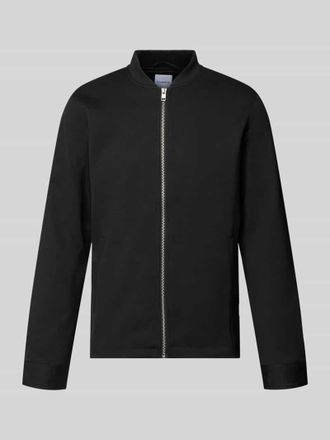 Lindbergh Regular Fit Sweatjacke mit Stehkragen