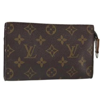 Louis Vuitton Pochette Vintage en Toile dOccasion - Femme - Pre-owned - Brun - Taille: ONE Size