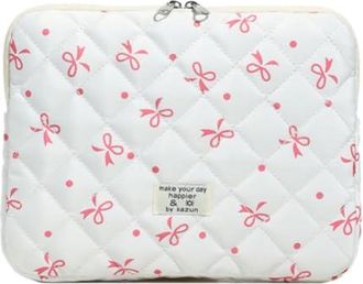 Generic Sacoche tablette/ordinateur portable &agrave; motif floral, protection antichoc (Rose S)