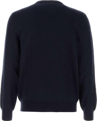 Brioni Cashmere Crew-Neck Sweater - Navy