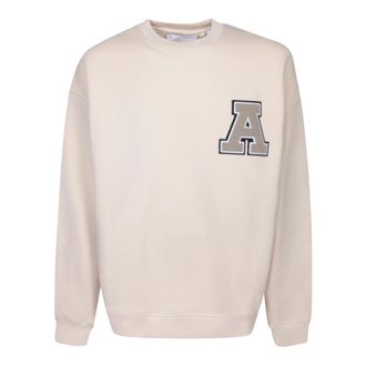 Axel Arigato Homme, Sweatshirts et sweats &agrave; capuche, Beige, Taille: S Team Crew Sweat