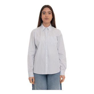 Max Mara Damen, Blusen & Hemden, Blau, XLGr&ouml;&szlig;e