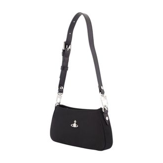 Vivienne Westwood Womens Tasha Shoulder Bag Black Synthetic