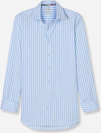 Olymp Level Five, Body Fit, Stretch-Hemd mit Streifenmuster in