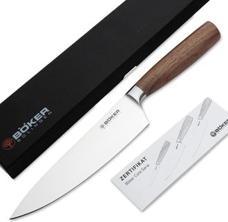 Böker SOLINGEN Core Küchenmesser klein - geschmiedetes Chefmesser 16 cm extrem scharf - Premium Kochmesser aus Solingen - in edler Geschenkbox