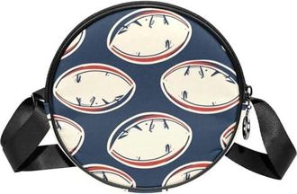 Generic Circle Sac &agrave; bandouli&egrave;re pour femme, petit sac &agrave; bandouli&egrave;re avec fermeture &eacute;clair et bretelles r&eacute;glables style d&eacute;contract&eacute; pour femmes et filles
