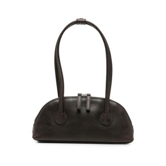 Marge Sherwood Umh&auml;ngetasche mit geschwungenem Henkel - - Bags - Damen - Braun - ONE SIZE
