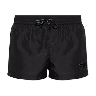 Dolce & Gabbana Badeshorts - - Swimwear - Herren - Schwarzk - 2XL