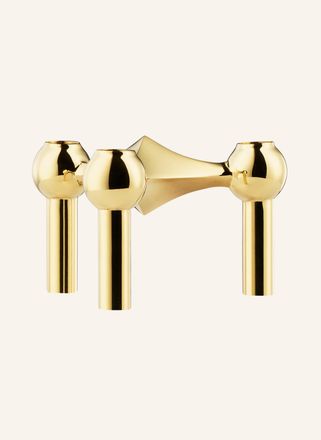 Stoff Nagel Stoff Nagel Kerzenhalter gold