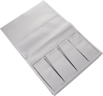 BESPORTBLE Wasserfester Aufbewahrungsbeutel f&uuml;r Sofa und Stuhlarmlehnen Organizer Tasche f&uuml;r Fernbedienung und Handy Grauer Armlehnentaschen Organizer f&uuml;r Wohnzi