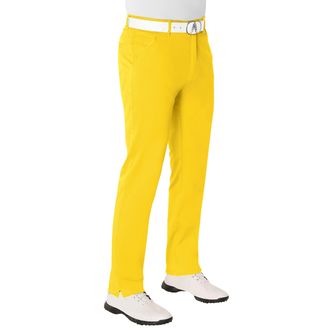 Royal & Awesome Yellow Golf Hosen f&uuml;r M&auml;nner, Herrengolfhosen, Funky Herrengolfhosen, Golfchinos f&uuml;r M&auml;nner