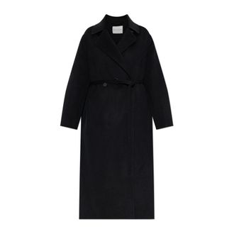 STUDIO NICHOLSON Wool Coat Mori - - Coats - Damen - Blau - S
