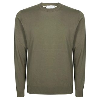 Paolo Pecora Herren, Strickwaren, Gr&uuml;n, XLGr&ouml;&szlig;e