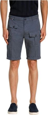 Mason's Homme, Shorts, Bleu, Taille: 2XL George Coolpocket Cargo Bermuda