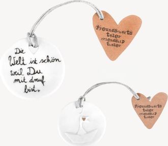 Good old Friends Freundschaftstaler Die Welt ist sch&ouml;n