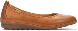 Pikolinos Ballerinas in Leder ALCOI für Frauen Farbe Brandy