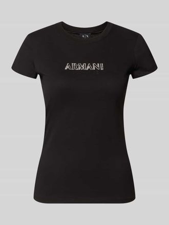 A|X Armani Exchange Slim Fit T-Shirt aus Baumwolle