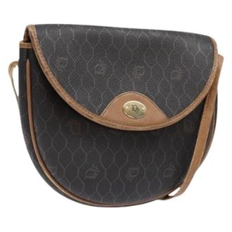 Dior Pre-owned Vintage Schultertasche aus Kunststoff - - Pre-owned - Damen - Braun - ONE SIZE