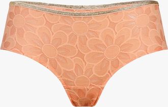 La Nouvelle Shorty Georgia en dentelle &agrave; motif floral