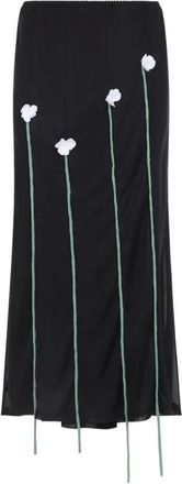 Moschino Femme, Jupes, Noir, Taille: 36 FR Jupe Midi