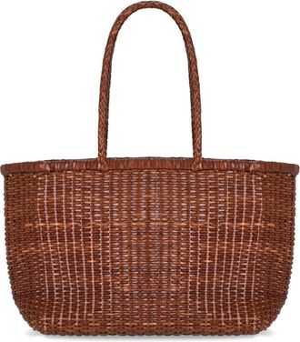 Dragon Diffusion SAC CABAS WEAVE BIG MARRON DRAGON DIFFUSION