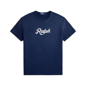 Ralph Lauren Homme, Tops, Bleu, Taille: XL The Ralph Logo T-Shirt
