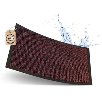WohnDirect Schmutzfangmatte PALERMO - 1 St&uuml;ck 120x180 cm, Rot