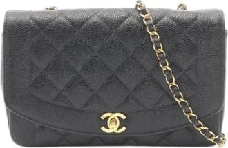 Chanel Sac bandouli&egrave;re vintage Pre-owned - Femme - Pre-owned - Noir - Taille: ONE Size