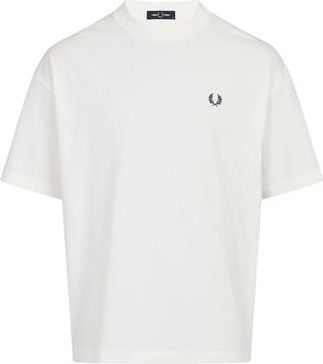 Fred Perry T-shirt oversize &agrave; imprim&eacute; dos en coton