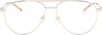 Gucci Klassische Pilotenbrille - Gold