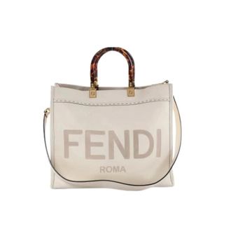 Fendi Pre-owned Sunshine Medium Tote Bag - Femme - Pre-owned - Beige - Taille: ONE Size